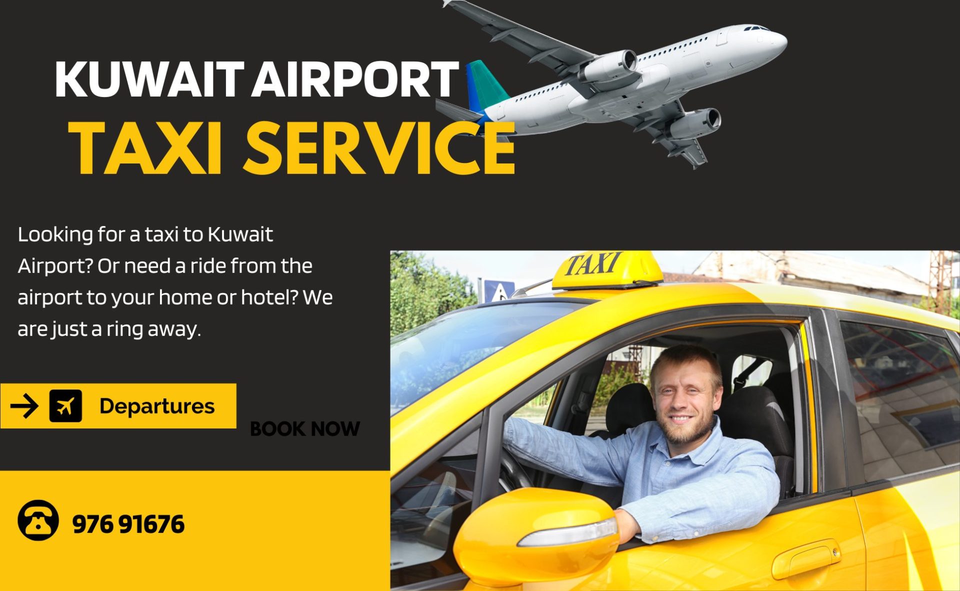 Kuwait Airport Taxi Service - Q8 Taxi Service